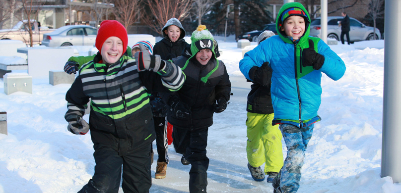 Cold Weather Days - Sunnyside School